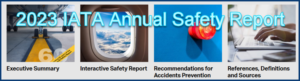 IATA’s 2023 Safety Report- good news